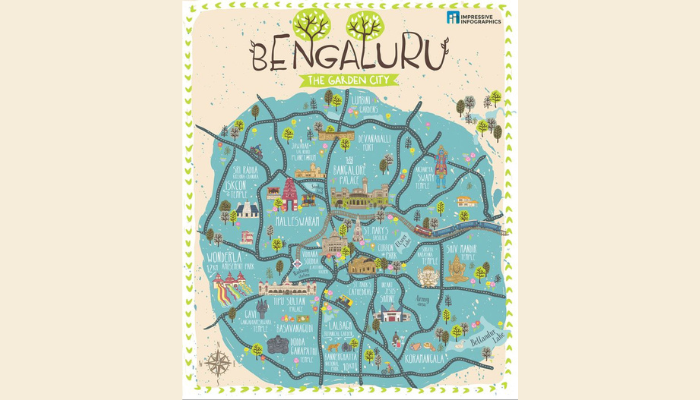 Bangalore Map – Navigate the City and Metro Routes with Ease